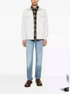 Eleventy Buttoned Shirt Jacket