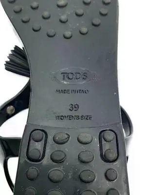TOD'S Tassel-embellished Flat Sandals