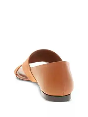TOD'S Leather Suede Sandals