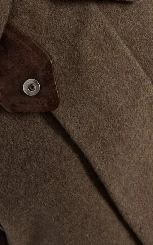 Brandon Maxwell The Remi Collared Wool-cashmere Jacket