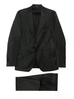 Tagliatore Pinstripe Suit - Grey