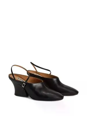 JIL SANDER Block-heel Strap Mules