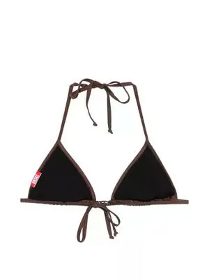 DIESEL® Elettra-dnm Tie-string Bikini Top