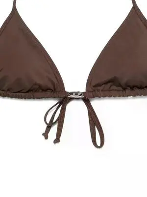 DIESEL® Elettra-dnm Tie-string Bikini Top