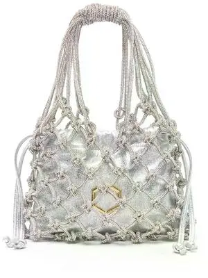 HIBOURAMA Carrie Tote Bag - Silver