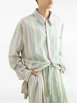 Dolce & Gabbana Striped Pocket Shirt