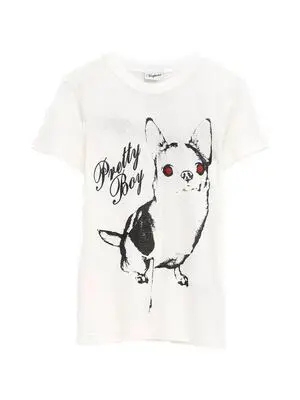 Vaquera Graphic-print T-shirt - White