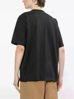 Comme Des Garçons Logo-print T-shirt - Black