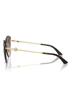 JIMMY CHOO 59mm Gradient Butterfly Sunglasses