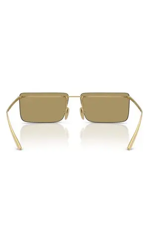 Prada 60mm Rectangular Sunglasses