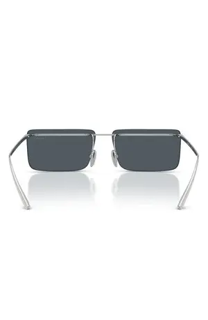 Prada 60mm Rectangular Sunglasses