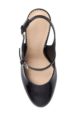 Cinq À Sept Lola Mary Jane Slingback Sandal - Black
