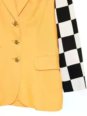 Moschino 2000s Checkered Jacket