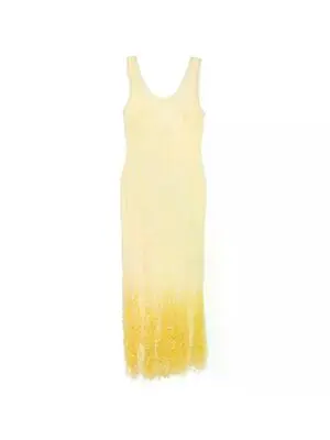 Simkhai Lace Midi Dress - Yellow