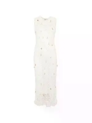Simkhai Knit Midi Dress - Neutrals