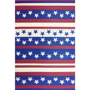MAD MATS Cheers Red White & Blue Rug - 6'x9'