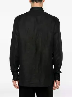 Zegna Buttoned Shirt - Black