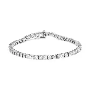 HAUS OF BRILLIANCE Diamond Tennis Bracelet - Silver