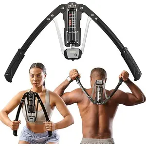 LIFEPRO Hydraulic Power Chest Expander And Arm Twister Trainer - Black
