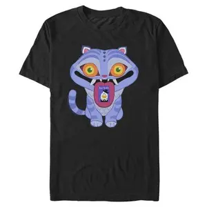 KPOP DEMON HUNTERS Derpy Save The Date Short Sleeve Graphic T-shirt - Black