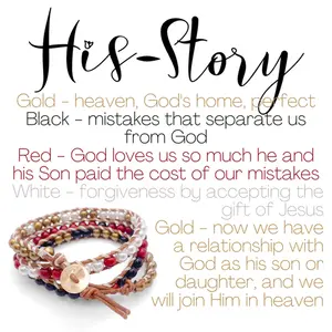 ALEGRIA ACCESSORIES His-story Wrap Bracelet