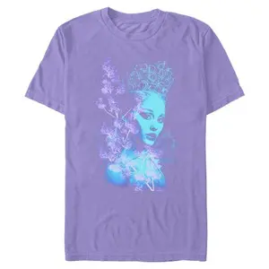 WICKED: FOR GOOD Wicked For Good Glinda Double Exposure Portrait T Shirt - Violet
