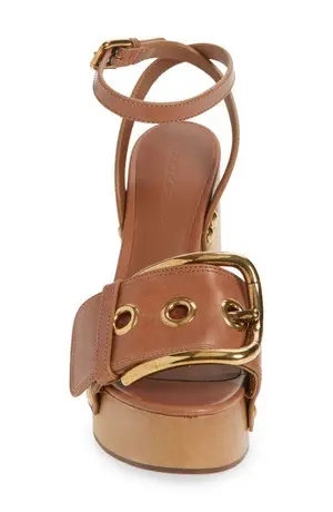 Dolce & Gabbana Ankle Strap Platform Sandal