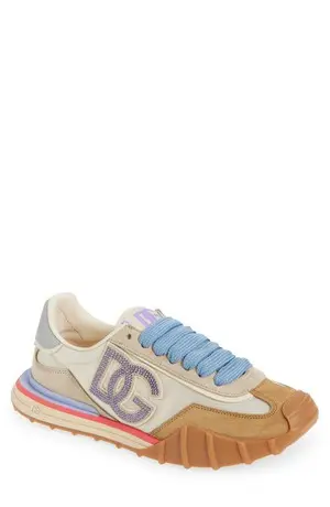 Dolce & Gabbana Athletic Sneaker - Avorio/cammello