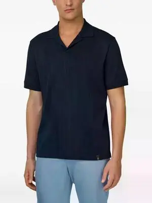 Boggi Milano Pima Cotton Jacquard Polo Shirt