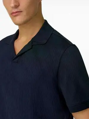 Boggi Milano Pima Cotton Jacquard Polo Shirt