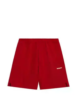 BARROW Side-slit Shorts - Red