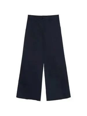 Aspesi Wide-leg Trousers - Blue