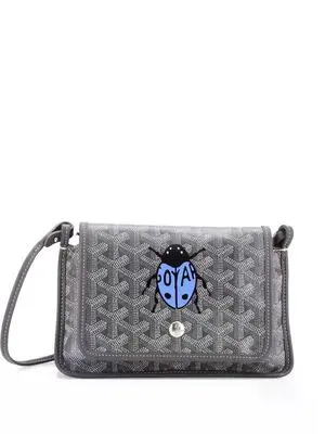 Goyard Plumet Clutch Wallet Printed Coated Canvas Crossbody Bag