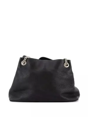 Gucci Soho Chain Strap Leather Medium Shoulder Bag - Black