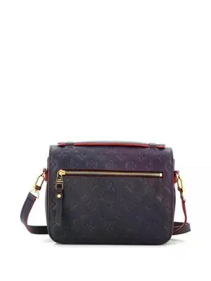 LOUIS VUITTON Pochette Metis Monogram Empreinte Leather Crossbody Bag
