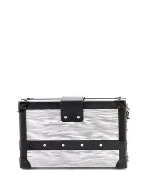 LOUIS VUITTON Petite Malle Handbag Epi Leather Clutch
