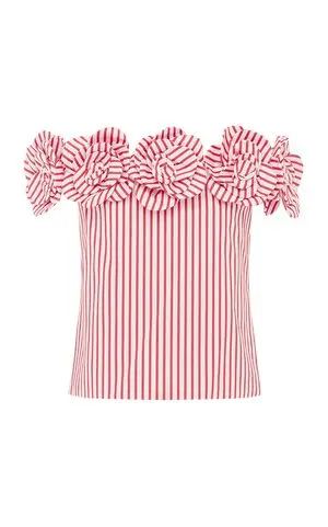 LEO LIN Mckayla Off-the-shoulder Top