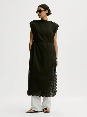 BY MALENE BIRGER Gustava Organic Cotton Top - Black