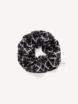 BY MALENE BIRGER Ada Silk Scrunchie - Black