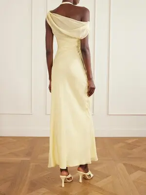 SIR. Strope Silk-chiffon Gown