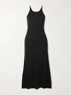 TOTEME Jersey Midi Dress - Black