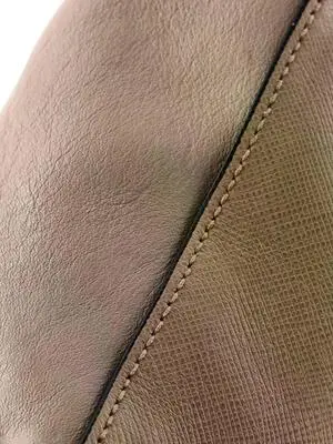 Prada Convertible Open Saffiano Leather Small Tote Bag - Neutrals