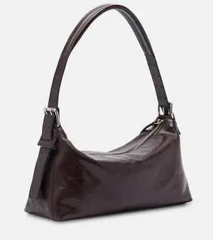 LEMAIRE Small Belted Leather Shoulder Bag