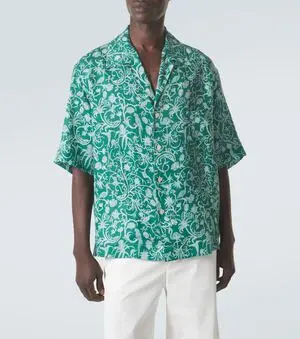 Kiton Linen Shirt - Green