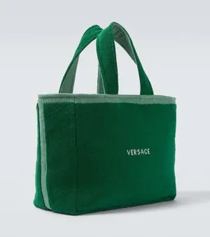 Versace Medusa Jacquard Tote Bag - Green
