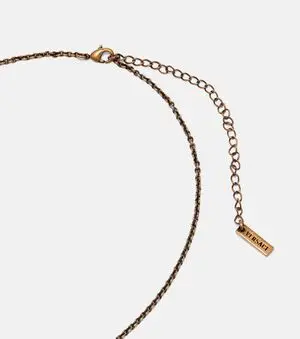 Versace Circe Pendant Necklace - Gold
