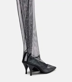 HERBERT LEVINE Sheer Perfection Over-the-knee Boots - Black