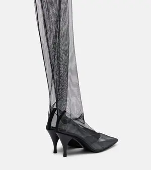 HERBERT LEVINE Sheer Perfection Over-the-knee Boots - Black