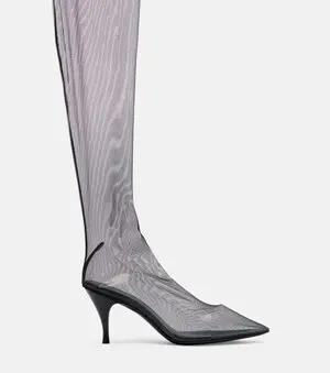 HERBERT LEVINE Sheer Perfection Over-the-knee Boots - Black