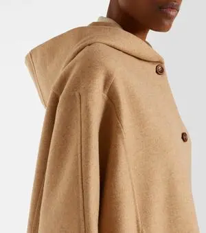 Loro Piana Belted Wool And Cashmere Cape